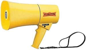 Amazon.co.jp: レイニーメガホンタフPlus 6W／サイレン付／黄 TS-633 ノボル電機 : スポーツ＆アウトドア