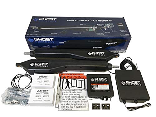 Buy Ghost Controls Automatic Gate Opener Kit for Decorative Driveway ...