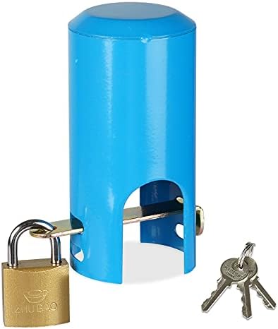 QWORK® Outdoor Tap Lock System, Garden Faucet Lock Anti-Theft and Water ...