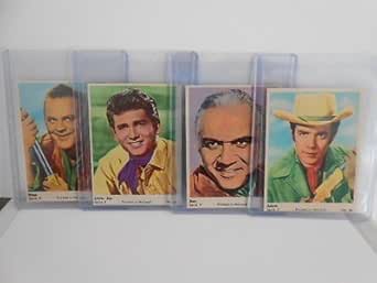 Bonanza TV show rare vintage Holland 4 cards lot deal from 1964 at ...