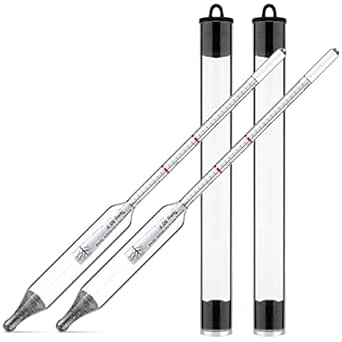 2 Pieces Maple Syrup Hydrometer Specific Gravity Digital Sugar ...