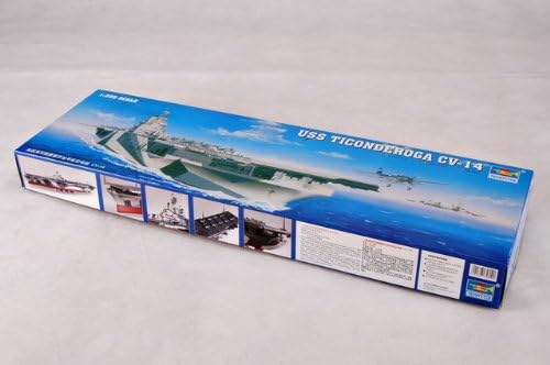 Amazon.com: Trumpeter 1/350 USS Ticonderoga CV14 Aircraft Carrier Model ...