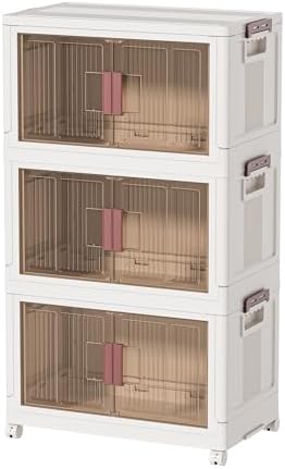 Amazon.com: Rimulux 45GAL/180QT 3 tier large stackable storage bins ...