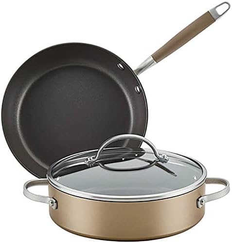 Amazon.com: Anolon Advanced Hard-Anodized Nonstick 3-Piece Cookware Set ...