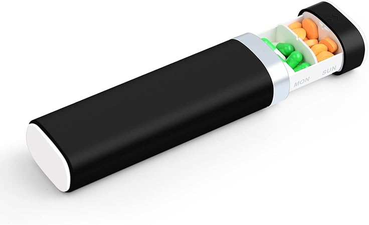 Amazon.com: greencycle Pill Organizer 7 Day, Weekly Pill Cases ...