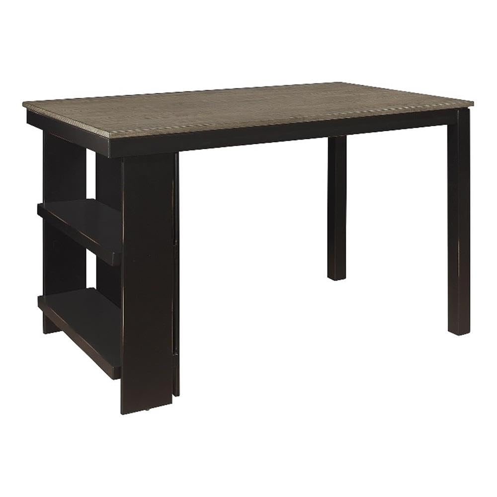 Amazon.com - Lexicon Stratus Counter Height Wood Table in Gray and ...