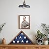 Amazon.com - Flag Case for Burial Flag, Triangle Flag Box 17.3x3.4x9 ...