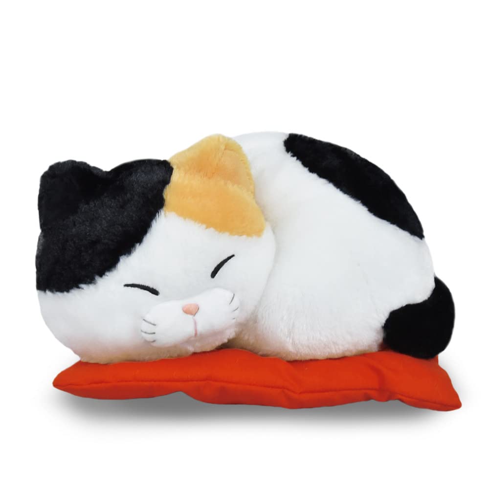 Amazon.co.jp: Amuse アミュファン(AMUFUN) ぬいぐるみ ひげまんじゅう座布寝JB みーさま : おもちゃ