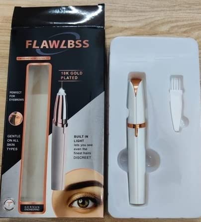Wristkart Flawless Eyebrow Trimmer for women. Pianless,Touch sensitive ...