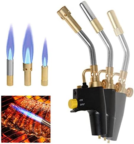 Propane Torch Welding Kit, High Heat Gas Soldering Plumbing Blow Torch ...