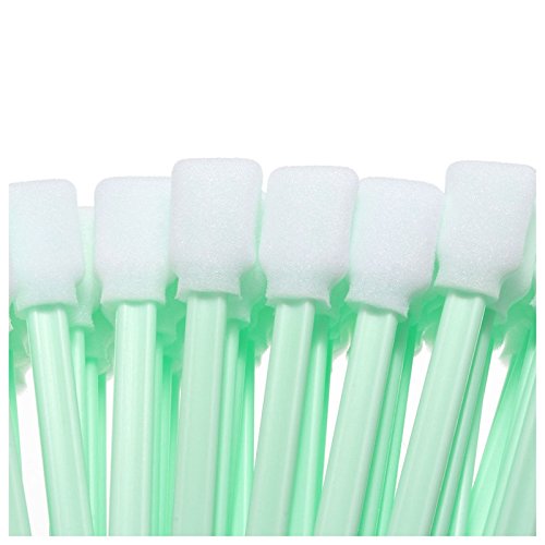 PRAV® 2X(50Pcs Sponge Head Cleaning Cleaner Swab Camera Lenses Inkjet ...