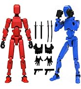 Aonuily Titan 13 Action Figure, 3Pcs T13 Figure 3D Printed Lucky 13 ...