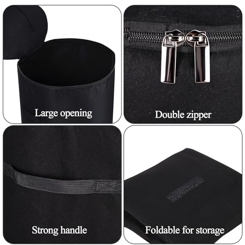 2 Pack Compost Bins Outdoor, 34 Gallon Reusable Home Compost Bucket ...