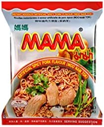 Amazon.com : MAMA Ramen Style Instant Oriental Noodles Spicy Pork ...