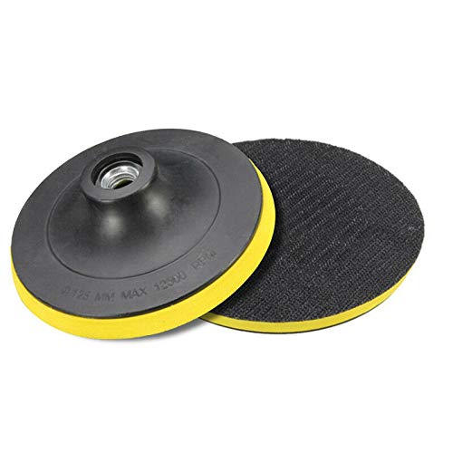 3NH® 5" Sanding Disc Polishing Pad Hook&Loop Buffering Backing Plate F ...