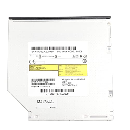 Tbest Internal Dvd Drive For Pc Slim Optical Writer Laptop Cd/Dvd ...