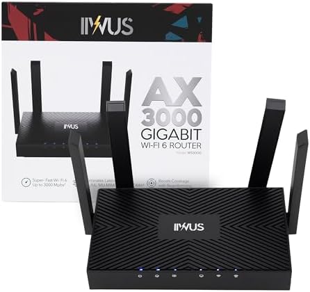Amazon.com: WiFi Router Routers for Wireless Internet - AX3000 WiFi 6 ...
