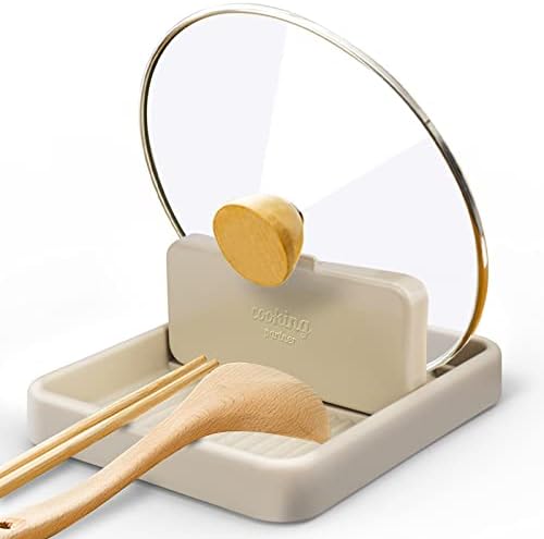 Amazon.com: Palksky 1PCS Spoon Rest for Kitchen Counter - Spoon Holder ...