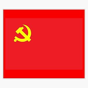 Amazon.com - Flag of The Chinese Communist Party Sticker Bumper Sticker ...