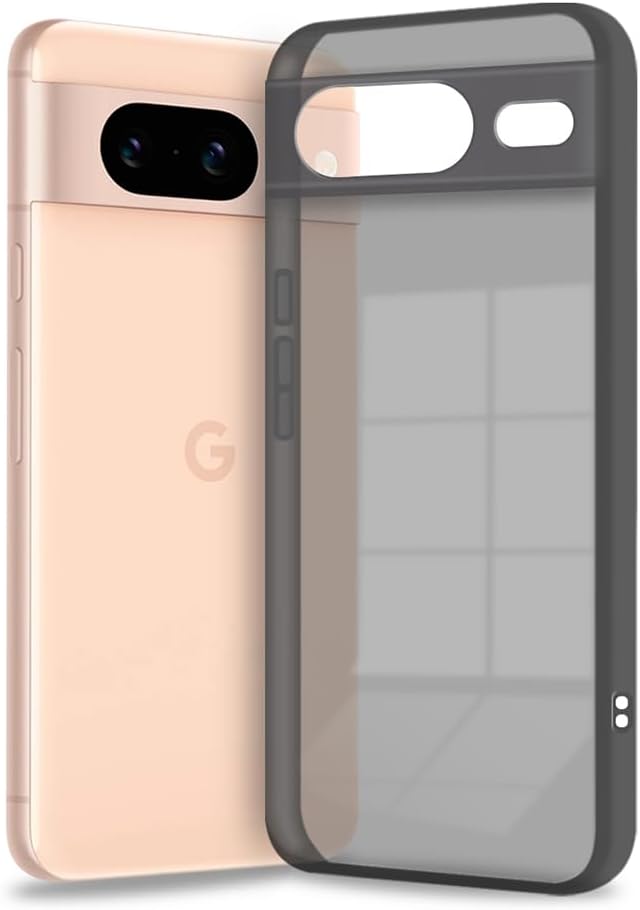 Fashionury Colored Transparent Back Cover for Google Pixel 8 | Camera ...