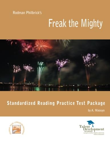Amazon.com: Freak the Mighty Standardized Reading Practice Test Package ...