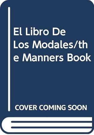 El Libro De Los Modales/the Manners Book | Amazon.com.br