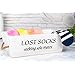 Amazon.com: Lost Socks Basket for Laundry Room – White Laundry Basket ...
