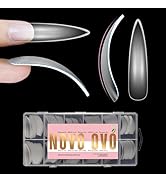 Amazon.com: NOVO OVO Extra Super Extreme Long Stiletto Nail Tips, 5XL ...