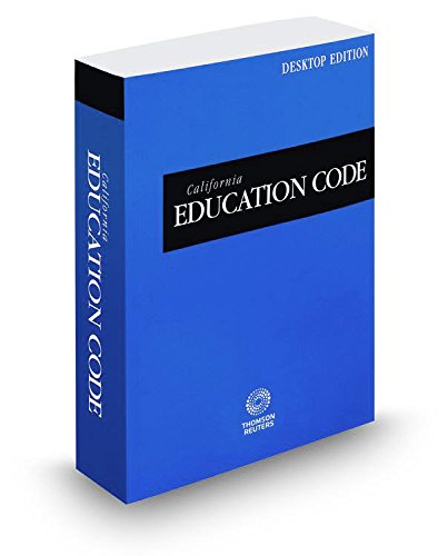 Amazon.in: Buy California Education Code, 2017 ed. (California Desktop ...