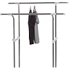 Hyfive Clothes Double Hanging Rail Adjustable Extendable Storage ...