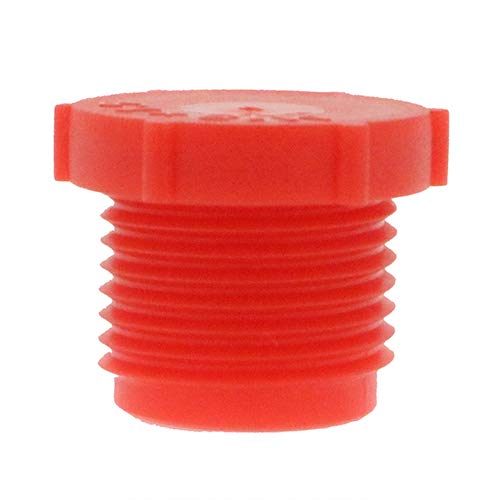 25 Pack Metric Threaded Plug M10 x 1mm, Screw In Threaded Plug ...