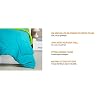 Amazon Brand - Solimo Microfiber Reversible Comforter, Single (Aqua ...