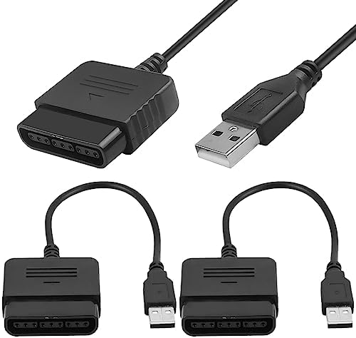 Amazon.com: Xahpower PS2 Controller to USB Adapter Converter Cable ...