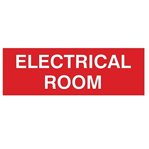 All Quality Basic Electrical Room Door/Wall Sign | Durable Construction ...