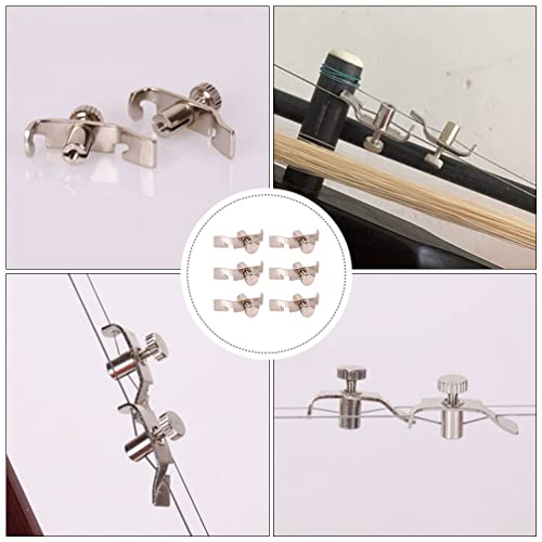 Snapklik.com : 6pcs Stainless Steel Violin Fine Tuner Erhu String ...