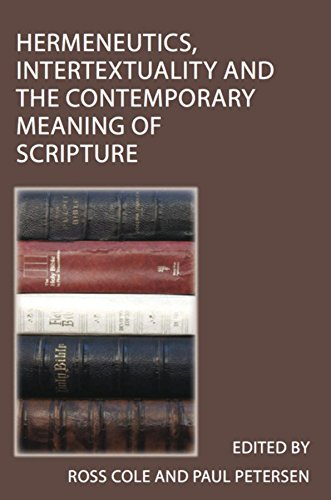 Hermeneutics: Intertextuality and the Contemporary Meaning of Scripture eBook : Petersen Paul ...