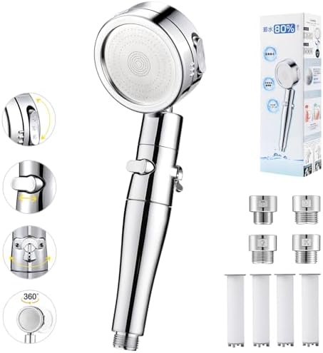 Amazon.co.jp: LOYAL SEA Shower Head, Water Saving, Strongest, Chlorine ...