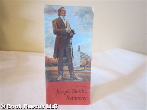 Joseph Smith's testimony: Smith, Joseph: Amazon.com: Books