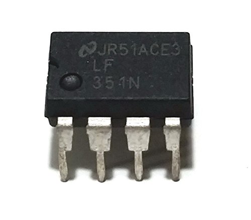Invento LF351 - Wide Bandwidth JFET Input Op-Amp - TI - DIP-8 : Amazon ...
