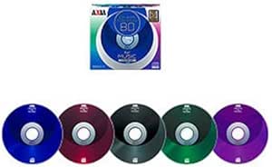Amazon.com: Fujifilm Music CD-R PS Pure Sound 80 Minute Mix Pack of 10 ...