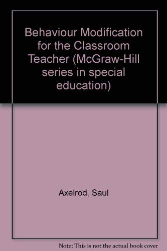 Amazon.com: Behavior Modification for the Classroom Teacher ...
