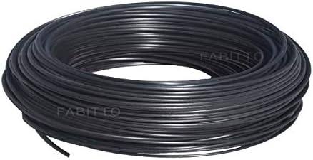 FABITTO 4mm Drip Irrigation accessories feeder line Pipe 25 Meters for ...