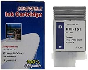 Amazon.com: Vivid Colors Compatible Ink Cartridge Replacement for Canon PFI-101 PFI-101B ...