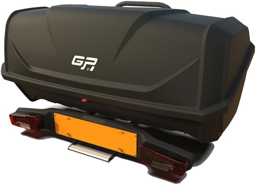 Peruzzo GP Evolve Tow Ball Back Box, Black, 340 Litre : Amazon.co.uk ...