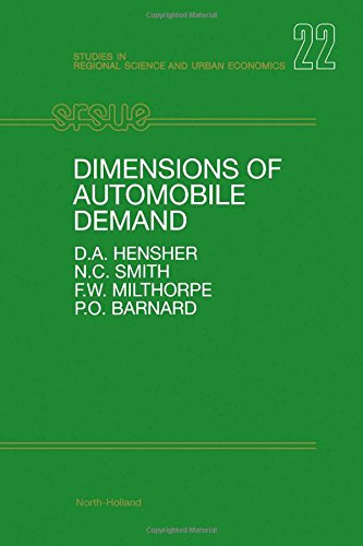 Dimensions of Automobile Demand: A Longitudinal Study of Household ...