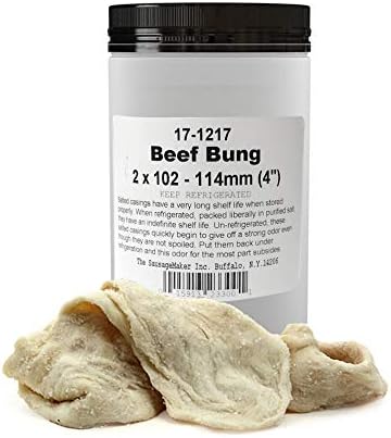 Amazon.com: The Sausage Maker - Natural Beef Bung, 102-114mm (4"-4 1/2 ...