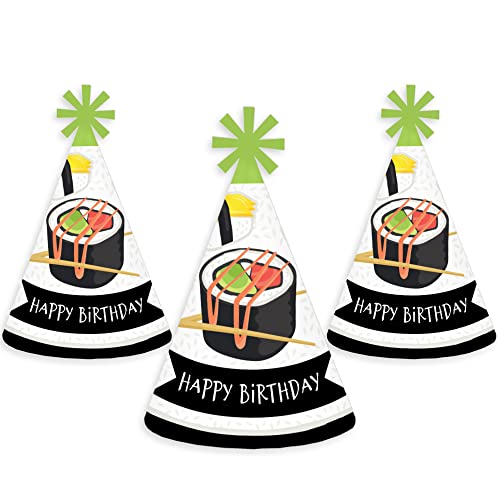 Big Dot of Happiness Letââ‚¬â„¢s Roll - Sushi - Cone Happy Birthday ...