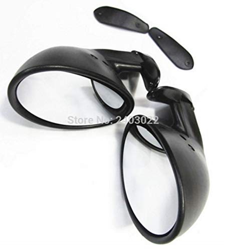 Buy California-Classic-Universal-Black-Side-Mirrors-Pair-Hot-Rod-Rat ...