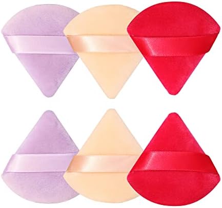 Amazon.com : Butilove Powder Puffs 6 Pcs, Triangle Makeup Puff by Super ...