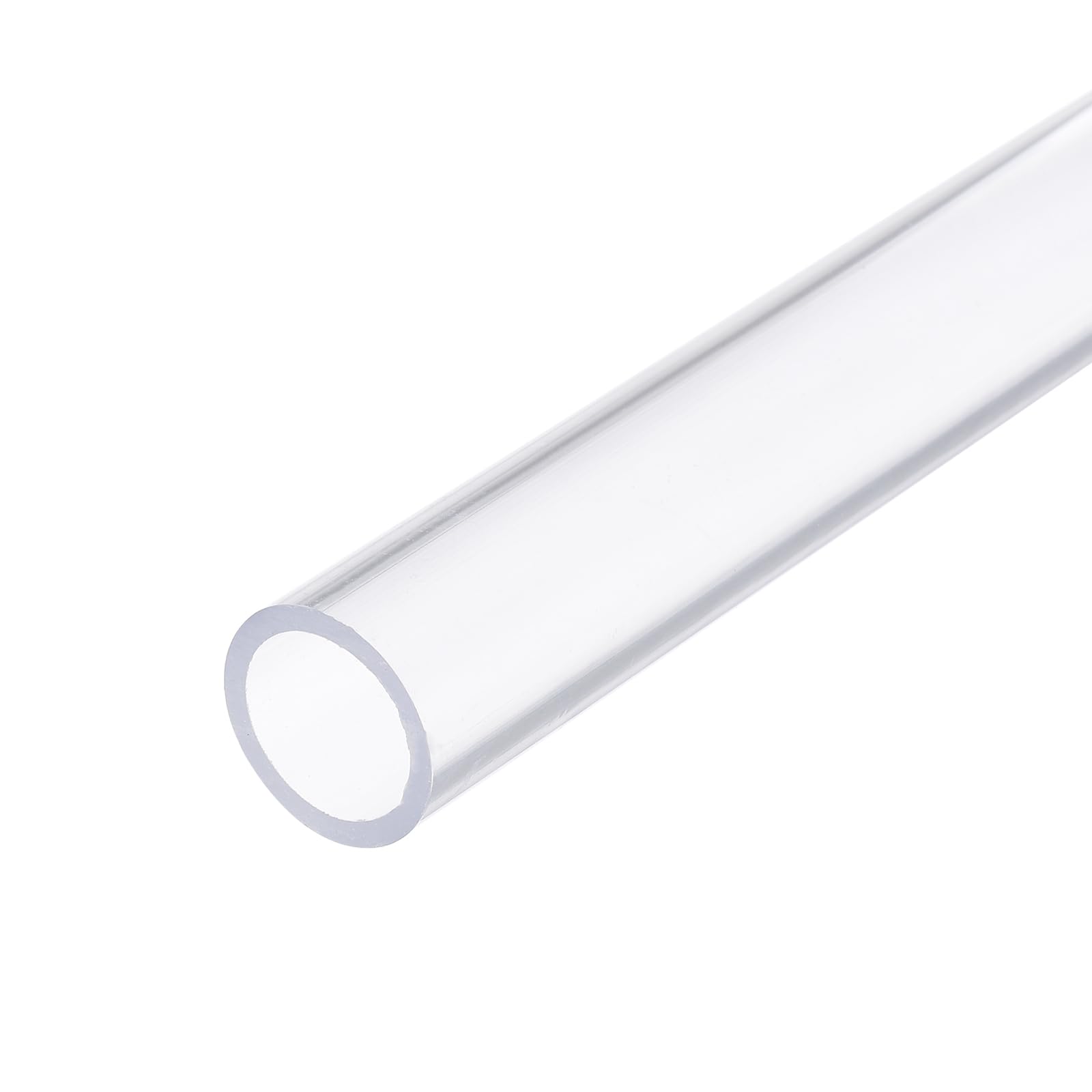 Amazon.com: MECCANIXITY 1 Inch Clear PVC Rigid Tube Round Pipe 20mm(3/4 ...